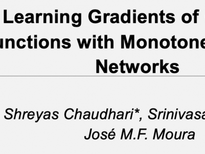 Learning Gradients of Convex Functions with Monotone Gradient Networks | SigPort